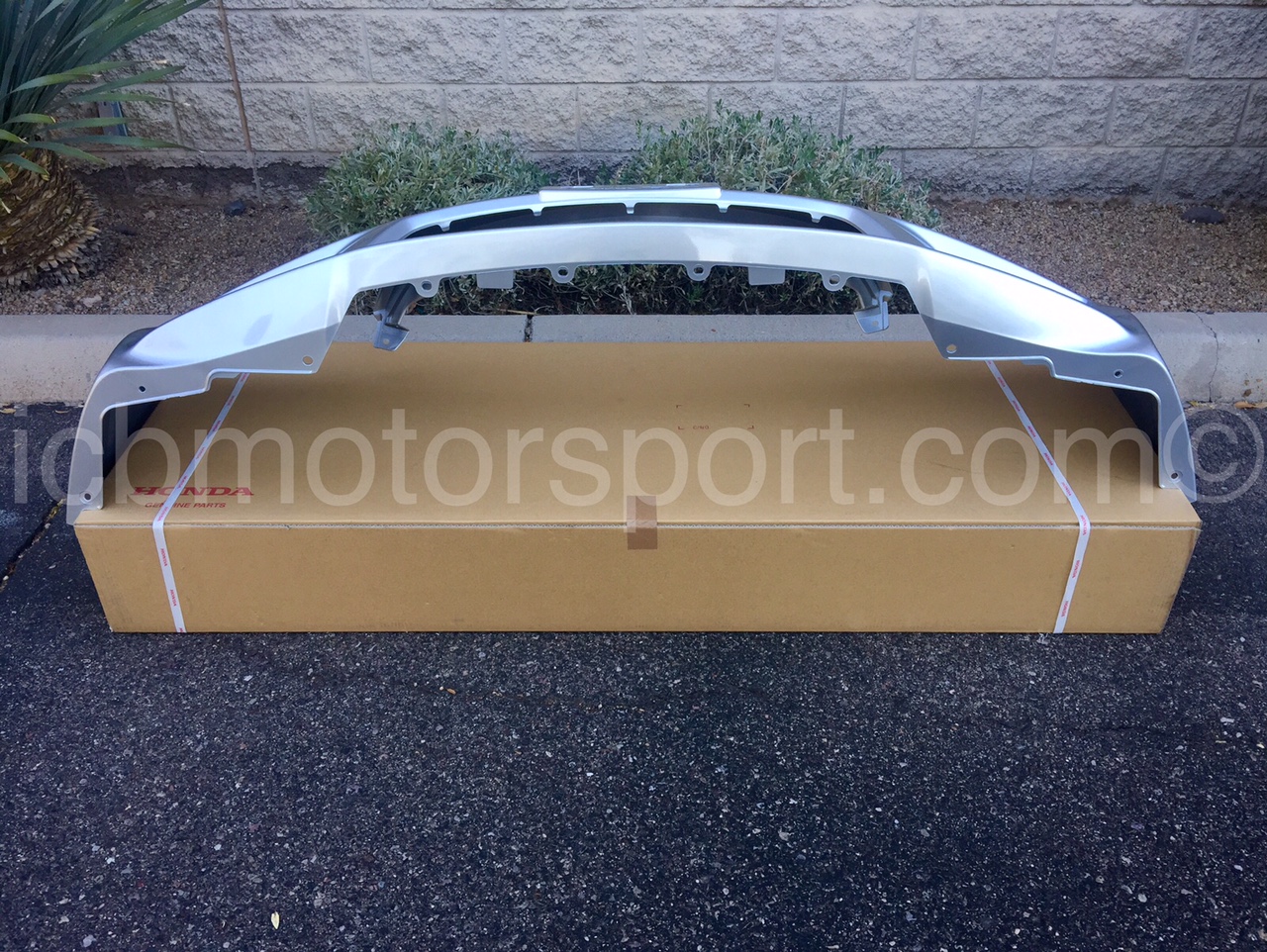 JDM Honda Civic Type R FD2 Front Bumper NH704M Super Platinum Metallic ...