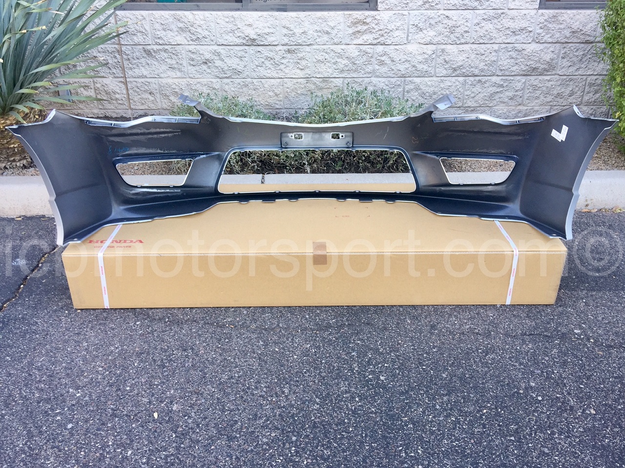 JDM Honda Civic Type R FD2 Front Bumper NH704M Super Platinum Metallic ...