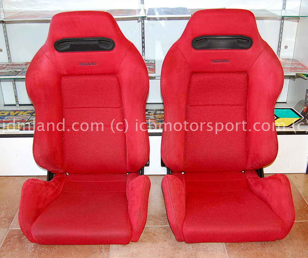 Used JDM Honda DC2 Integra Type R Red Recaro Seats Sold