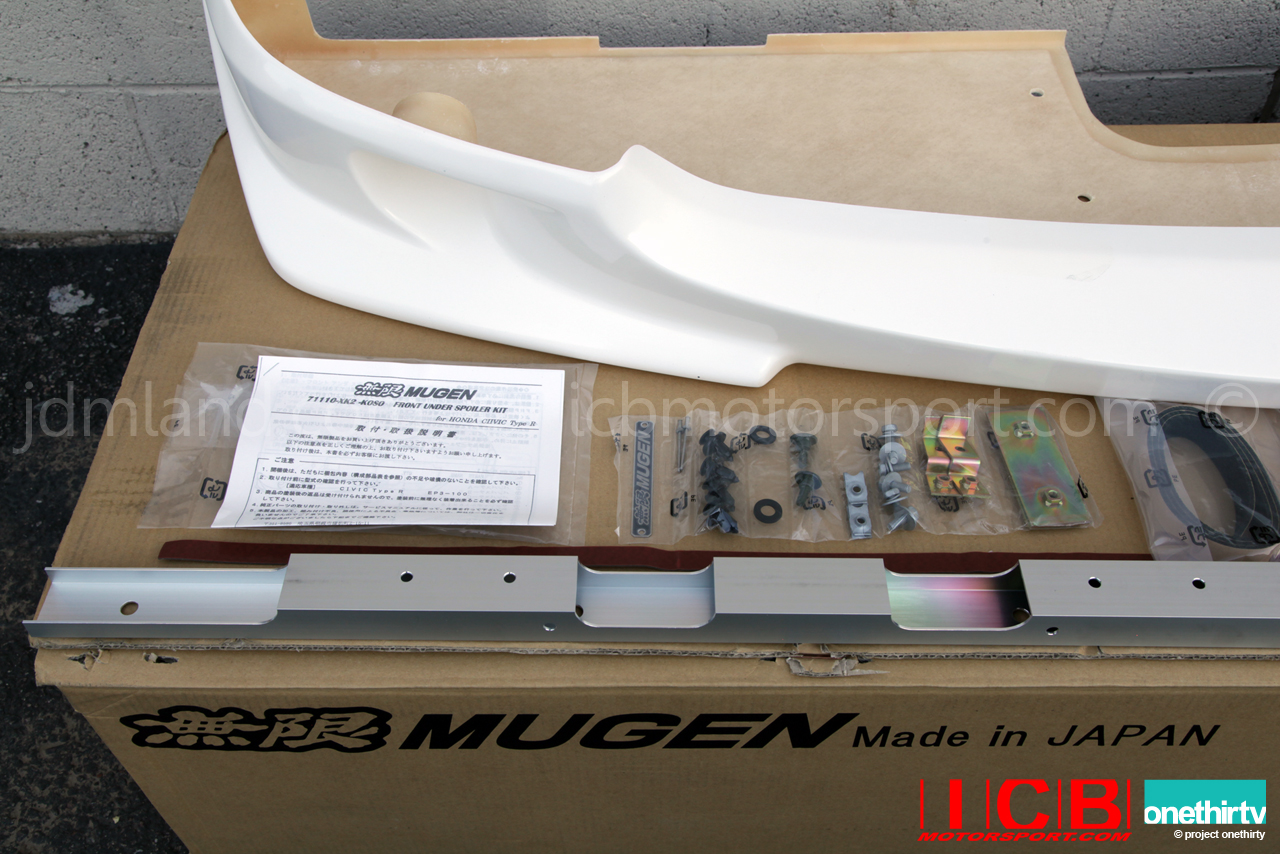 Mugen Aero Front Lip Spoiler Kit Civic EP3 Si 2002-2003 71110-XK2-K0S0