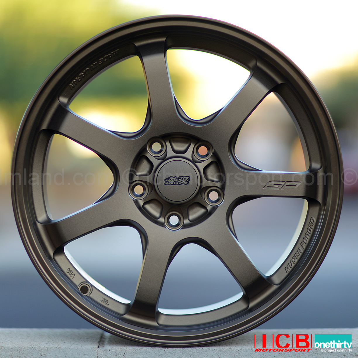 Mugen Forged Aluminum Wheels GP 17X7 +48 Offset CRZ/Civic EK EM1/Ferio ...