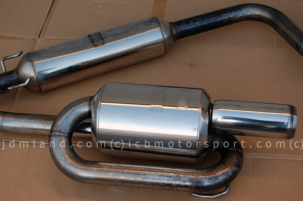 Mugen Sports Exhaust System Twin Loop DC2 Integra Type R 98 Spec 18000 ...