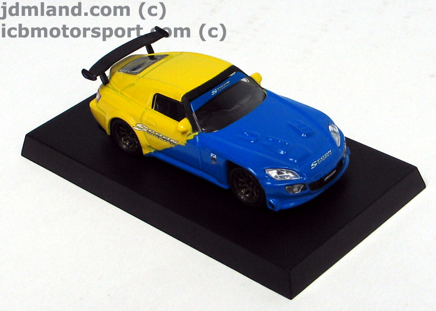 Spoon Sports Honda S2000 Race Car Die Cast Model 1/64 - Collector Item