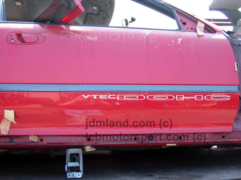 JDM Civic EG6 SiR-S "DOHC VTEC" Door Decal - RARE
