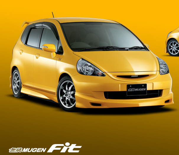 MUGEN Fit GD3 07-08 Ventilated Door Visors Kit 72400-XK7-K0S0