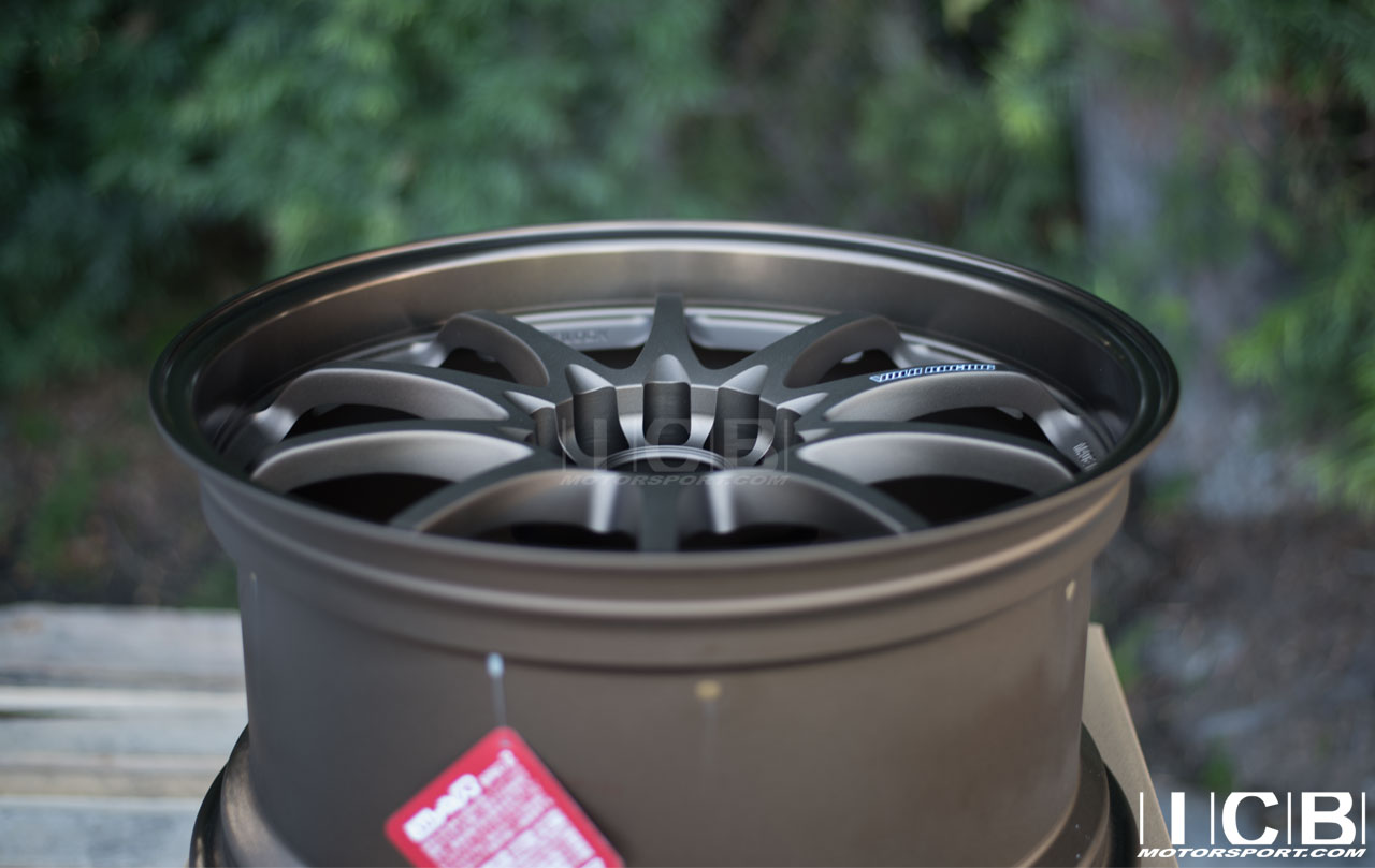 Rays Volk Racing CE28N Bronze Mag Blue Hyper Gold Wheels 18X9.5 +33 ...