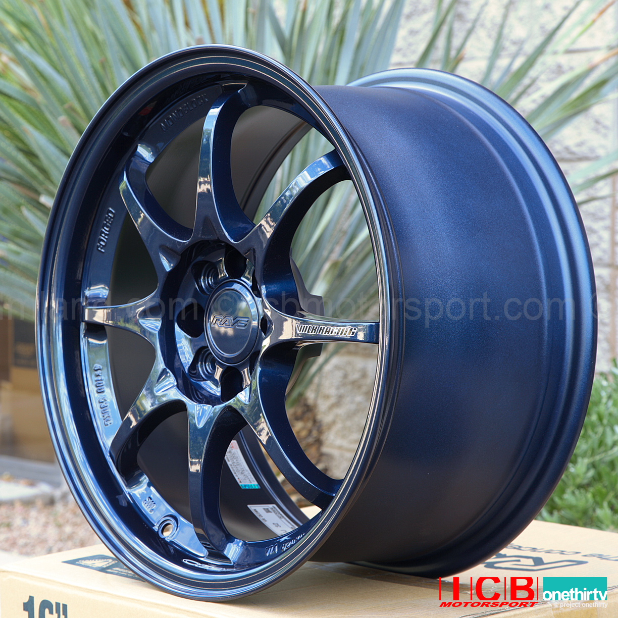 Rays Volk Racing CE28N Wheels 16X8 4X100 +35 Offset Mag Blue SOLD