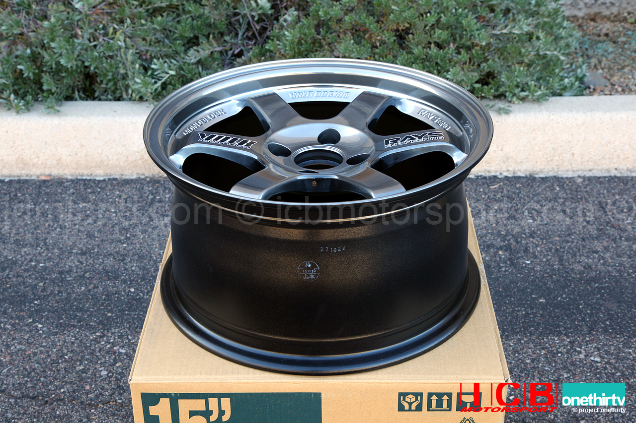 Rays Volk Racing TE37 Wheels 15X8 4X100 +35 Offset Formula Silver
