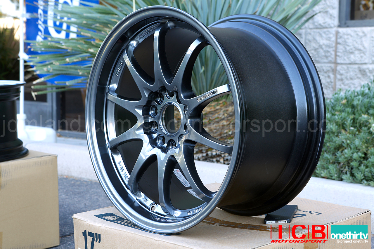 Rays Volk Racing CE28N Mag Blue Wheels Set 5X114.3 17X9 +63 Offset ...