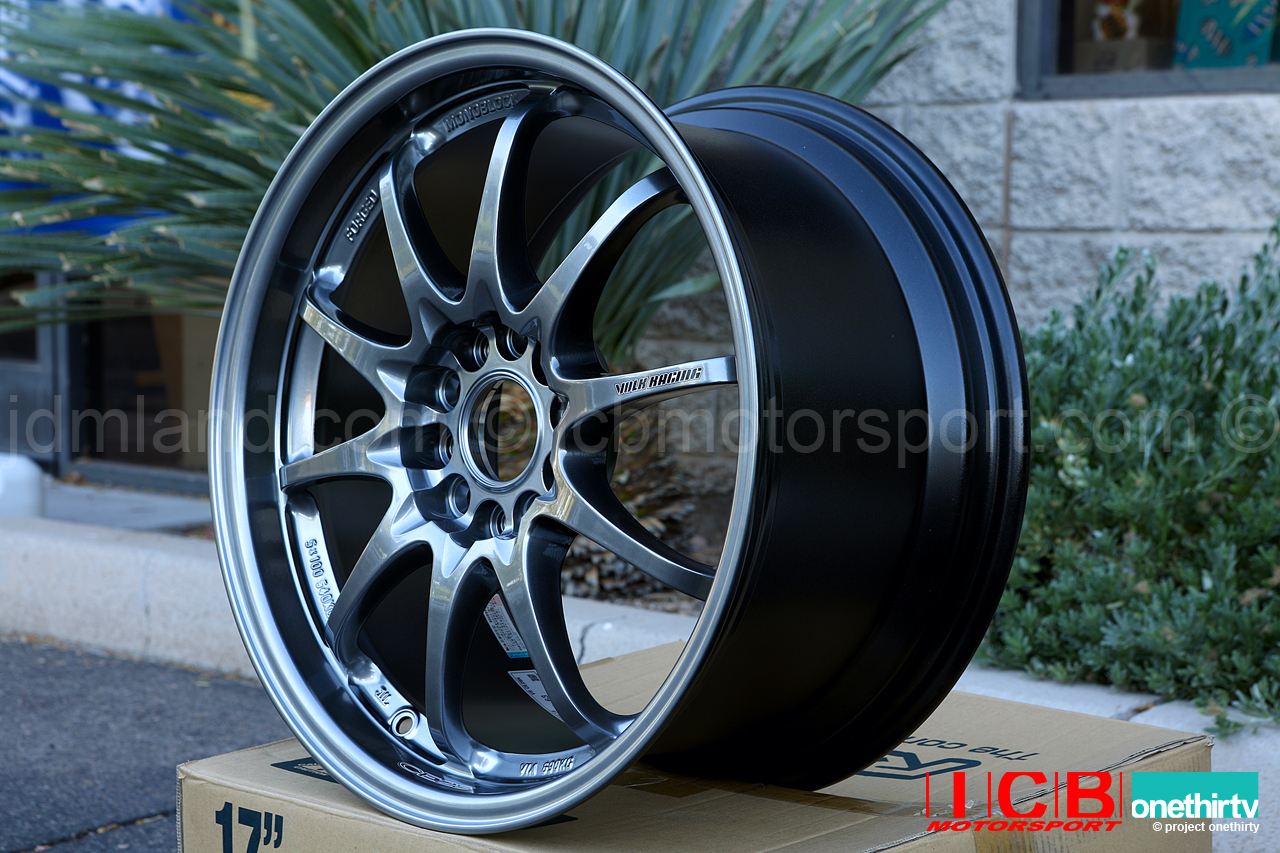 Rays Volk Racing CE28N Mag Blue Wheels Set 5X114.3 17X9 +63 Offset 17X10 +70 Offset Honda S2000