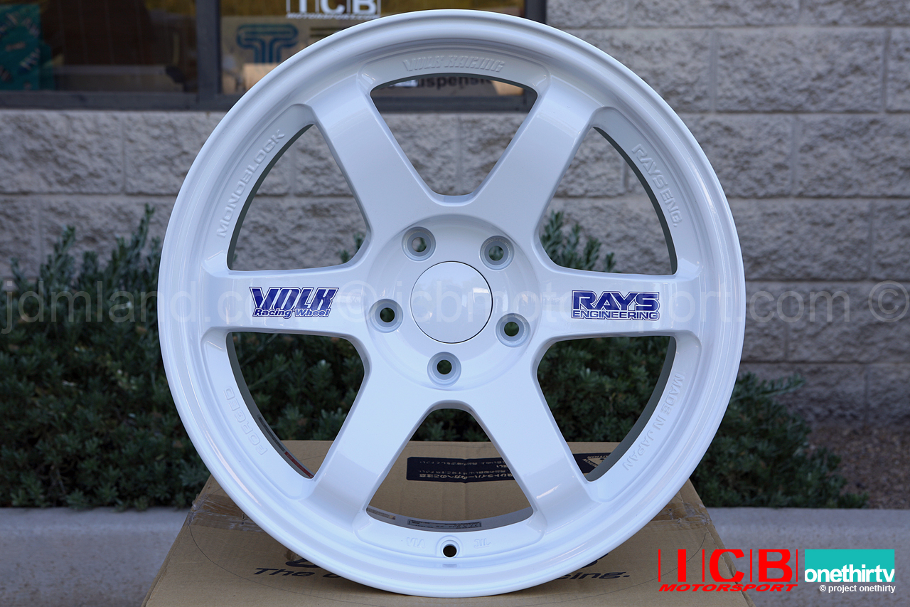 Rays Volk Racing TE37 Wheels 17X9.5 5X114.3 +12 Offset Concave Face ...