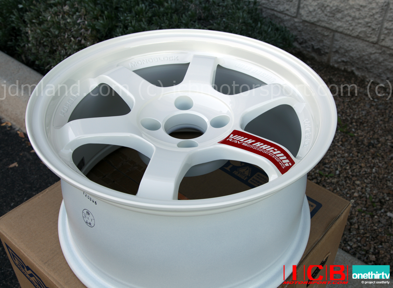 Rays Volk Racing TE37SL Limited Edition Super Lap Wheels 15X8 4X100 +25 ...