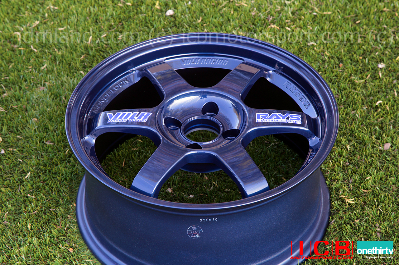 Rays Volk Racing TE37 Wheels 16X7 4X100 +31 Offset Mag Blue Sold!