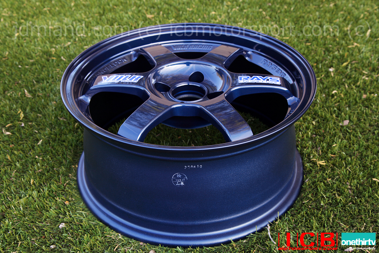 Rays Volk Racing TE37 Wheels 16X7 4X100 +31 Offset Mag Blue Sold!