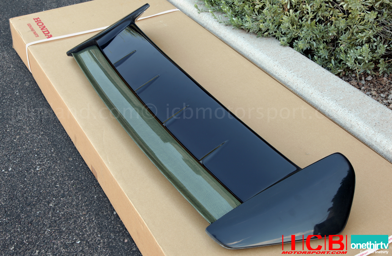 SEEKER JDM Civic EK3/4/9 Type R Hatchback V2 2 Piece Lightweight Wing w ...