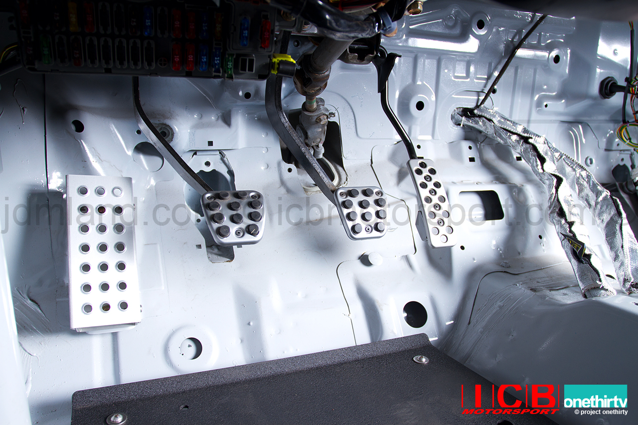 Sergeant Race Division Adjustable Dead Pedal Civic EG6 EK9 Integra DC2