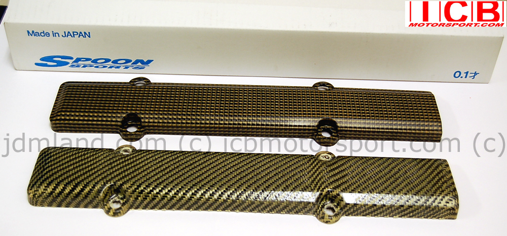 Spoon Sports B-series VTEC Carbon Kevlar Plug Cover Version 2