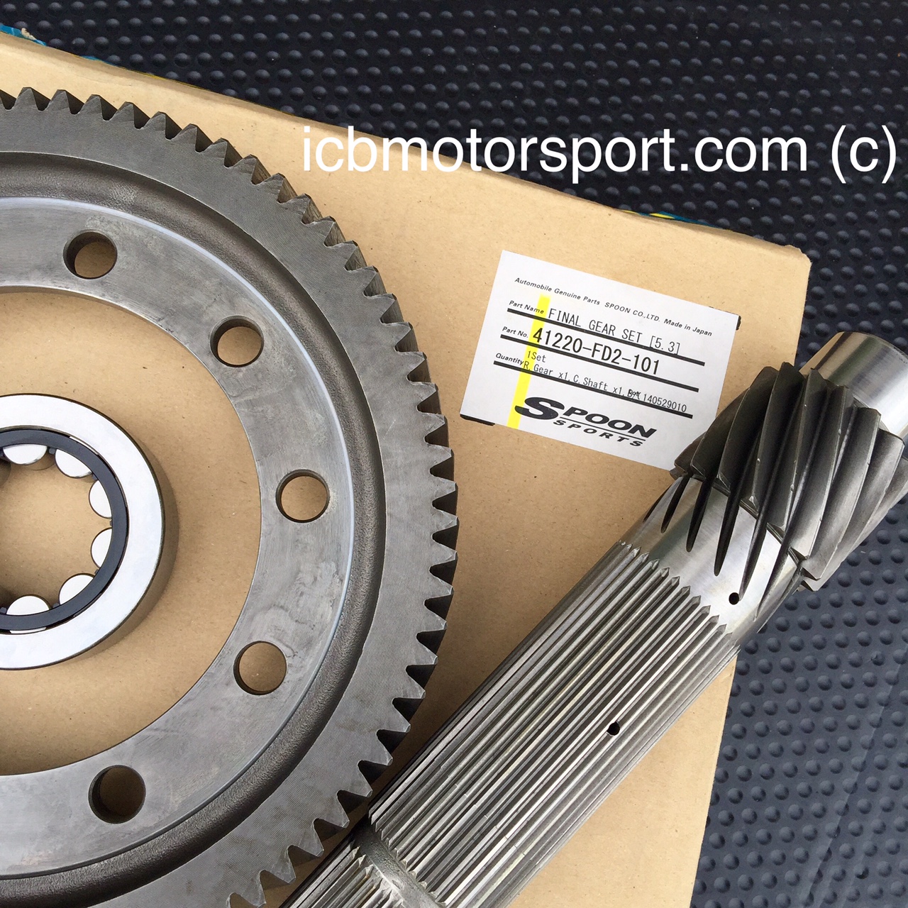 Spoon Sports K20A K24 5.3 Final Drive Kit 41220-FD2-101 EP3 DC5 CL7 FD2