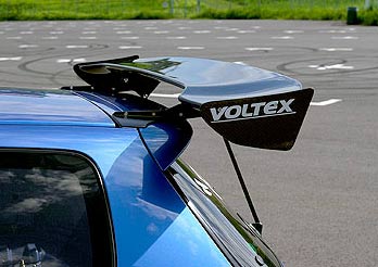 Voltex Racing Suzuka Japan 3DGT Carbon Fiber Spoiler Civic EG6 1300mm ...