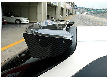 Voltex Racing Suzuka Japan 3DGT Carbon Fiber Spoiler Civic EK9 1300mm ...