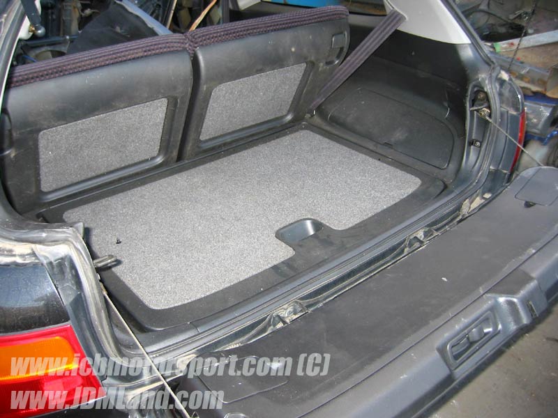 Used JDM EG6 Rear Interior Conversion (Black) Sold